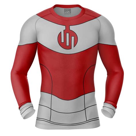 Viltrumite Leader Thragg Invincible Long Sleeve Rash Guard Compression