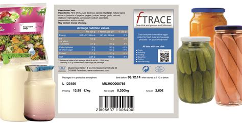 Software Solution For Nutritional Value Information Packaging Scotland