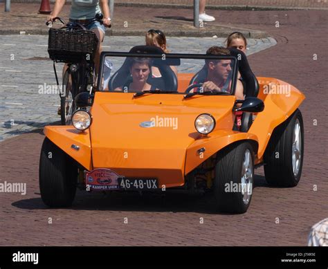 A 1972 Volkswagen Buggy A Popular Vehicle In The 1970s Known For Its