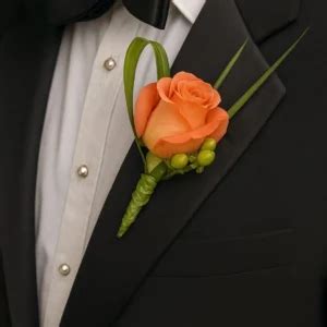 Boutonniere Aqua Elegance Amazon Flowers Proms And Weddings