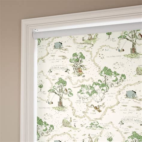 Hundred Acre Wood Blackout Neutral Roller Blind