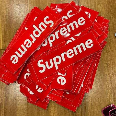 Supreme Stickers Pack