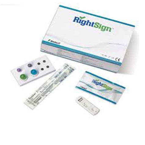 Hbsag Test Rapid Right Sign Kit 25 Teste Pentru Uz Profesional