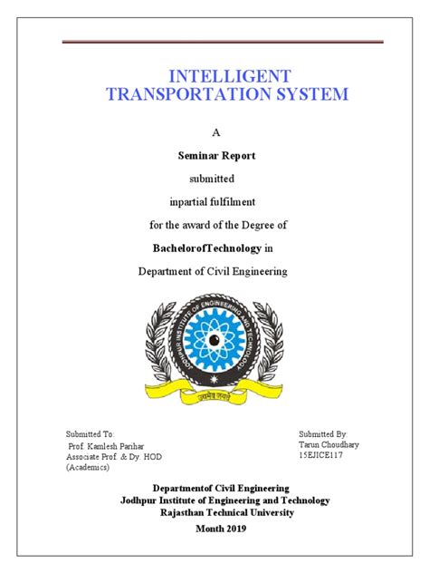 Its Final Pdf1 Pdf Pdf Transport