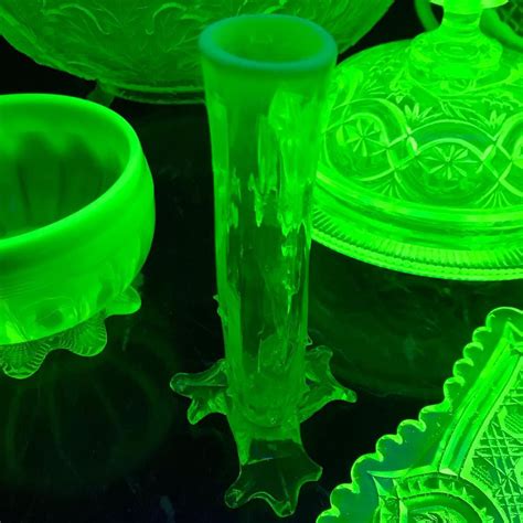 Uranium Glass Collectible Radioactive Glassware From A Bygone Era