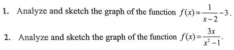 Solved Analyze And Sketch The Graph Of The Function Chegg