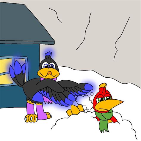 Breegull Fun In The Snow By Massivelegend64 On Deviantart