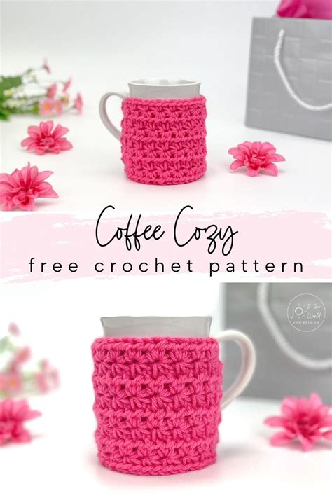 Cup Cozy Crochet Pattern