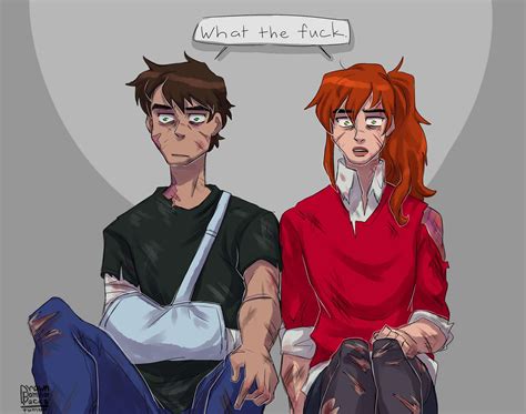 Found This Art On Ben And Gwens Reaction After The Events Of To Catch