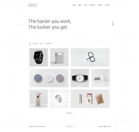 Best HTML Portfolio Website Templates BeginDot