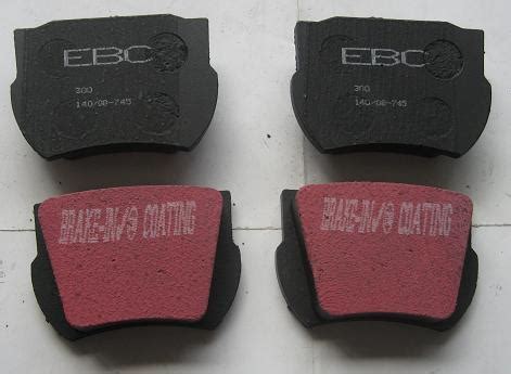 Ebc Ultimax Standard Rear Brake Pads Kelvedon Lotus Ltd Kelsport