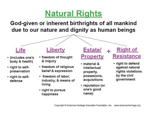 The American Defense Of Unalienable Rights In The Declaration