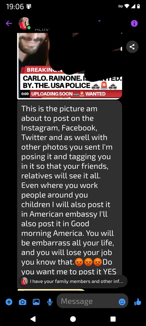 They Tried To Blackmail Me With A Dick Pic 😂😆 R Scammertroll