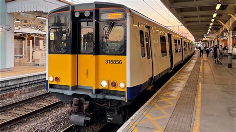 Tfl Class 315s 315856847 At Romford 08082022 Youtube