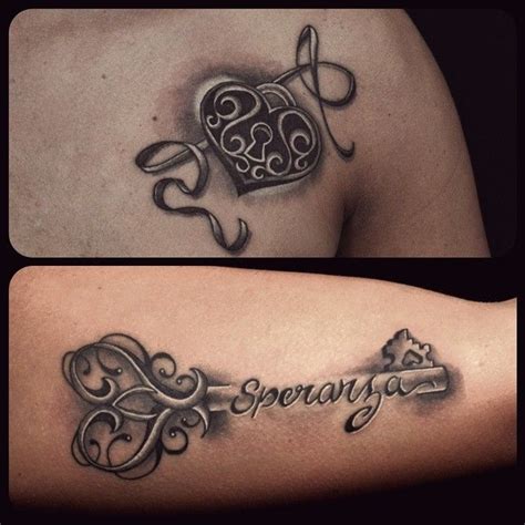 Love Key Tattoo