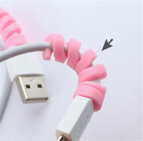 6 Piezas Protector De Cable Para Celular Iphone Y Android Lh Accesorios