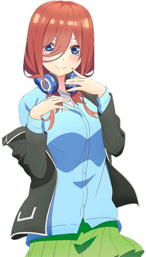 Miku Nakano 2 Png By Cristianpsg2006 On Deviantart