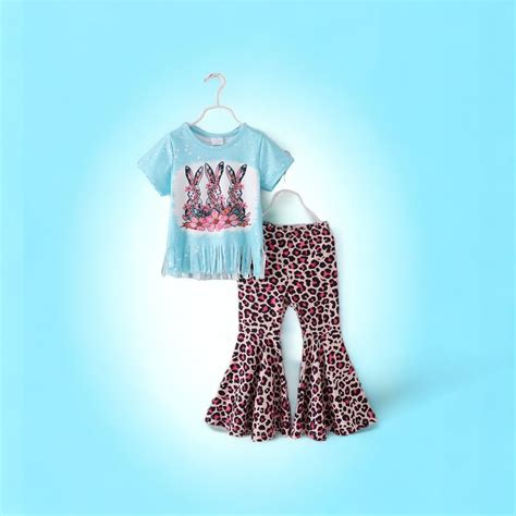 Blue Leopard Bunny Girl Outfit True Enrich Solutions