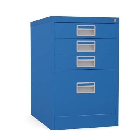 Home Office Filer Filing Cabinet 4 Drawers Yellow Fcm1f