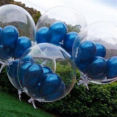 Clear Balloons Etsy