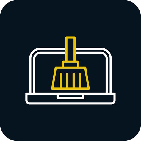 System Cleaner Line Red Circle Icon 44190180 Vector Art At Vecteezy