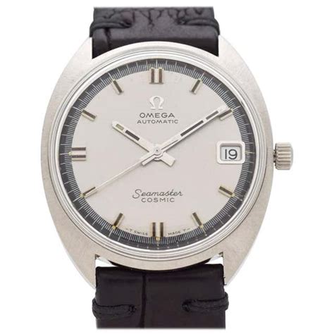Vintage Omega Seamaster Cosmic Stainless Steel Watch 1970 For Sale At