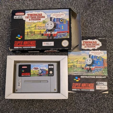 Rare Thomas The Tank Engine And Friends Snes Boxed Complete With Instructions Pal £8386 Picclick Uk