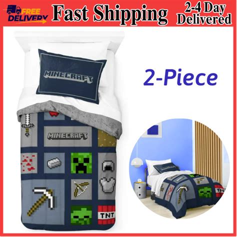 Minecraft Themed Bedding Twin Size