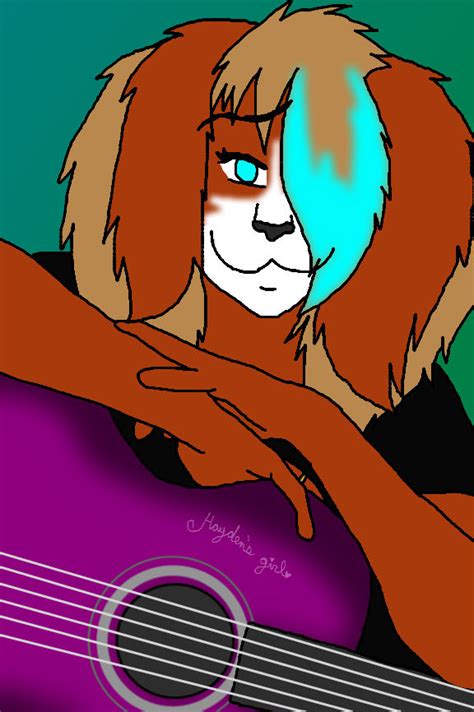 Keyda With A Guitar By Xxkeyda On Deviantart