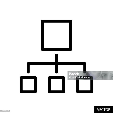 Classification Concept Vector Icon In Line Style Design Isolated On White Background Editable