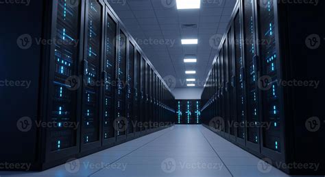 Data Center Server Room It Infrastructure Cloud Computing Network