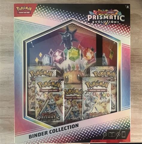 PokÉmon Tcg Prismatic Evolutions Binder Collection £47 52 Picclick Uk
