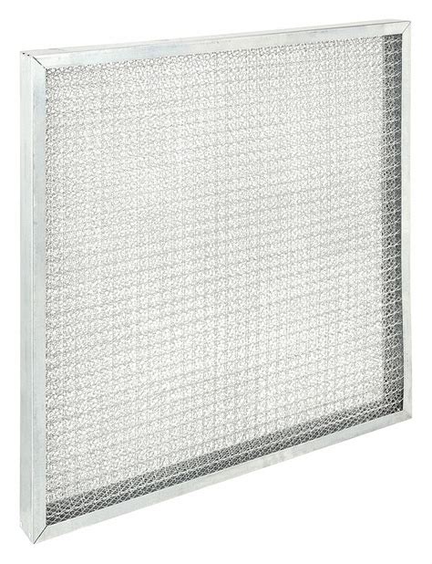 Grainger 24 In X 24 In X 2 In Galvanized Steel Washable Metal Air Filter 2gft82gft8 Grainger