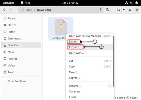 How To Unzip Files In Debian 12 Linuxways