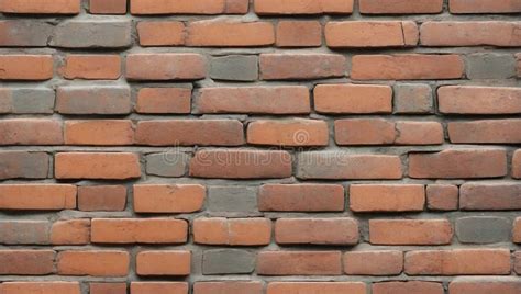 Vintage Brick Pattern Seamless Texture Ai Generation Stock Illustration Illustration Of Wall