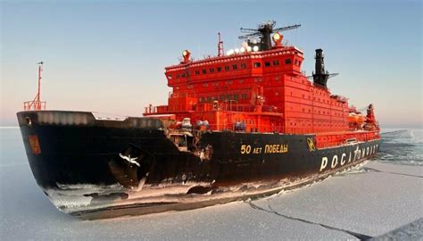 Nuclear Icebreaker Sustained Hull Damage After Collision In The Kara Sea