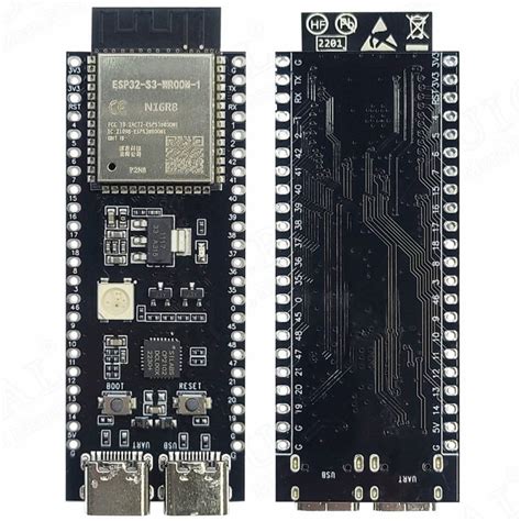 esp32 s3 devkitc 1 bt 2 4g wifi module development board for arduino 16mb flash 8mb psram 44pin