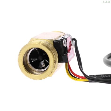 G34 Flow Sensor Water Flow Switch With Temperatu Grandado