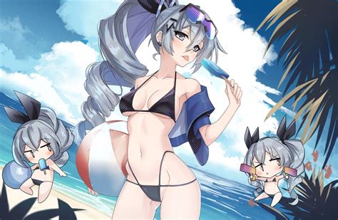 Silver Wolf Honkai And 1 More Drawn By Nstchroota Danbooru