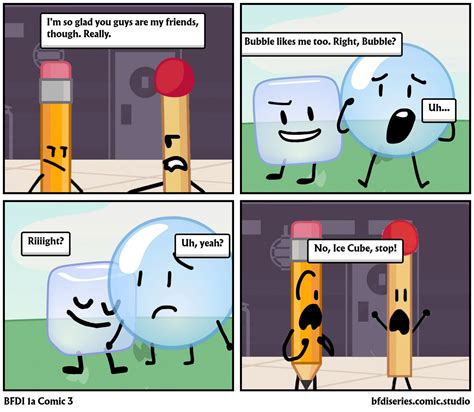 Bfdi 1a Comic 3 By Dappledualies On Deviantart