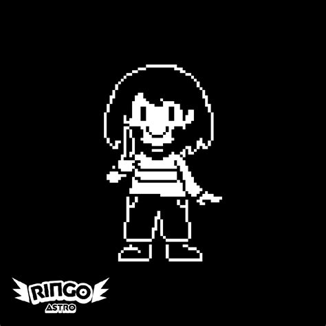 Kinda Accurate Chara Battle Sprite By Ringoastro On Newgrounds