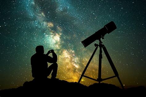 Stargazing With Amateur Astronomers Ar Generative Ai Premium Ai