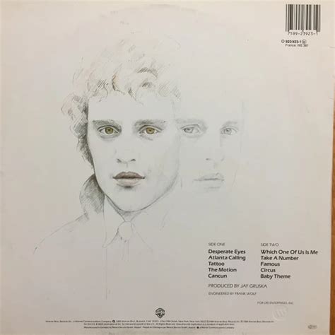 Jay Gruska Which One Of Us Is Me Vinyl Lp 1984 Eu Original Hhv