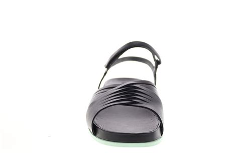 Camper Atonik K200788 001 Womens Black Leather Strap Slingback Sandals