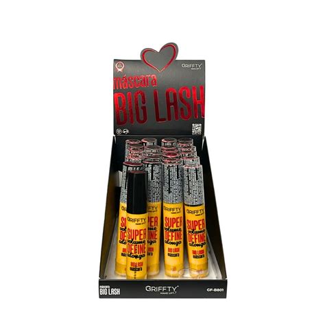 Máscara Para Cílios Big Lash Super Volume C24 Unid Griffty Gf B801c