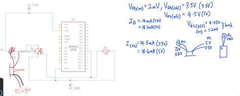Electroluminescence EL Light And Inverter Using With Arduino Project General Guidance