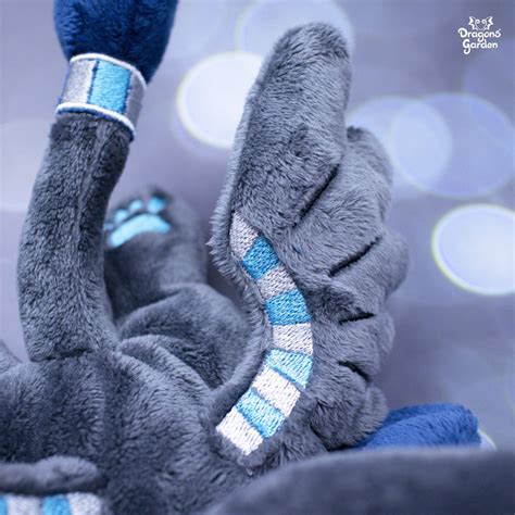 Ith Winged Sphinx Plush Embroidery Pattern Dragons Garden