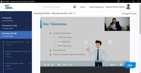 Avula Madhan Mohan Reddy On Linkedin Day4 Sql Nxtwave Ccbp Ccbp4