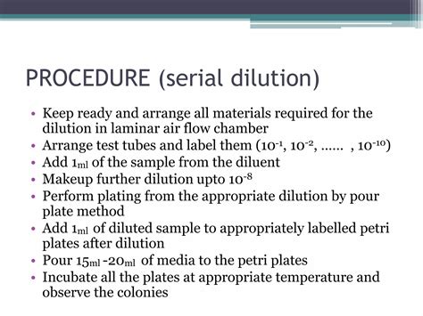 Serial Dilution Techniquepptx