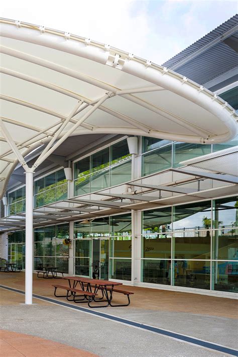 Case Study Ryde Aquatic Centre Ptfe Shade Structure Makmax Australia